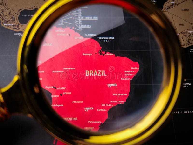 114 World Map To Brazil Stock Photos - Free & Royalty-Free Stock Photos ...