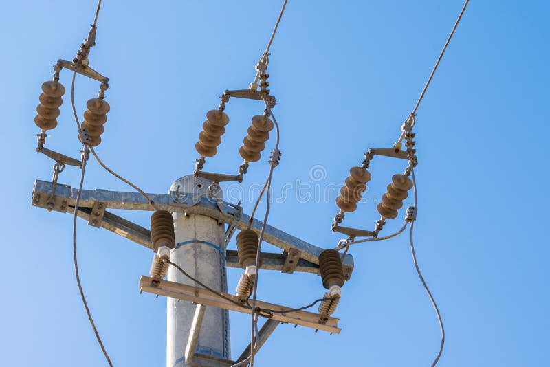 Power Junction Box Wiring System Stock Image - Image of electric ...