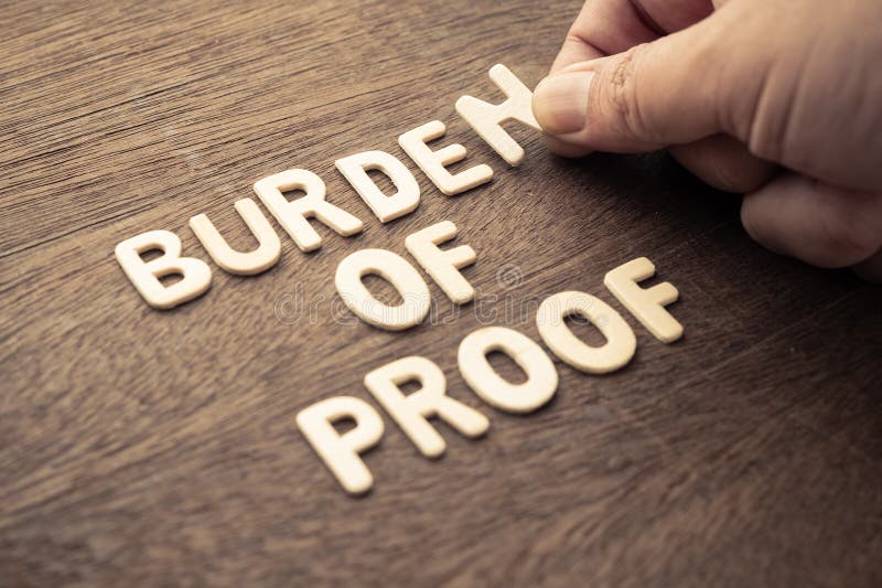 Burden of Proof stock photo. Image of study, obligation - 301015252