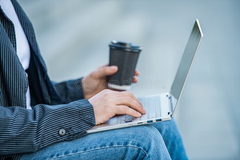 Photo Of Computer Digital Background Programmer Working On Computer Screen Programmer