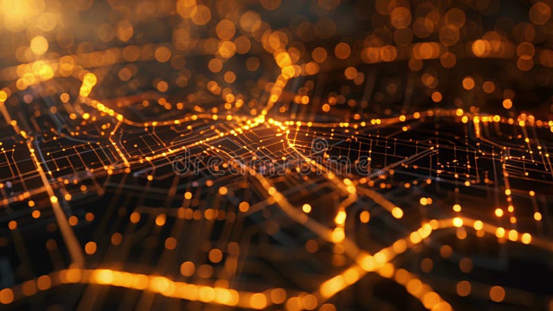 A Closeup of a Map Detailing the Complex Network of Underground Tunnels ...