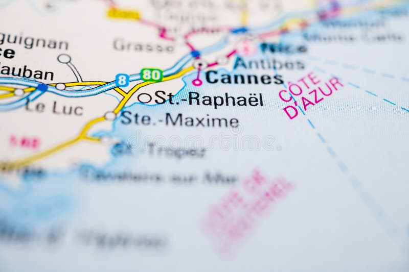 Map Of Provence With Cities Stock Photos - Free & Royalty-Free Stock ...