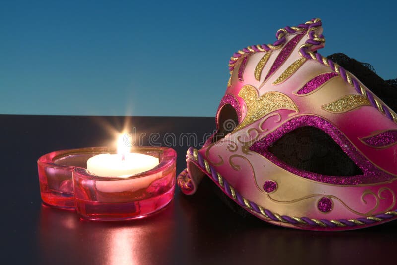 Closeup of mask. stock photo. Image of ceremony, candle - 45576878