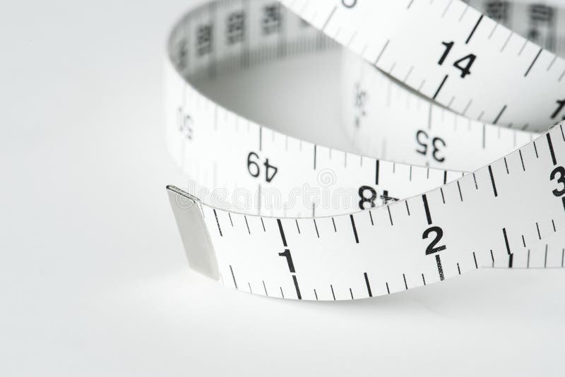 CLoseup of measuring tape stock photo. Image of measuring - 217879194