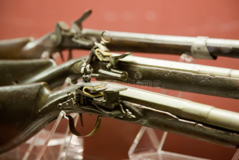 Closeup of Medieval Handguns Editorial Stock Image - Image of muzzle ...