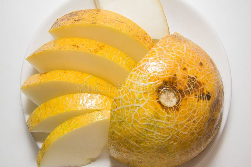 Closeup of melon stock image. Image of open, fruits, contrast - 58626945