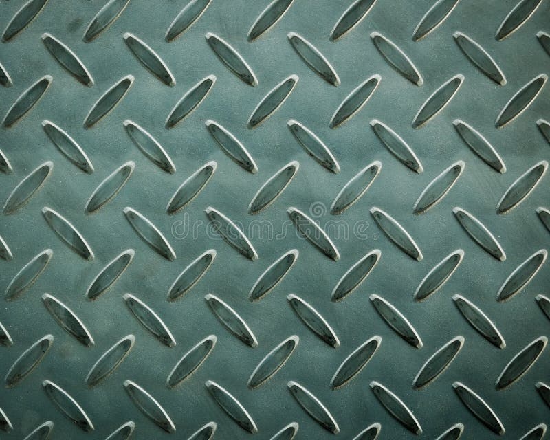 Closeup of Metal Diamond Plate Stock Image - Image of grid, durable ...