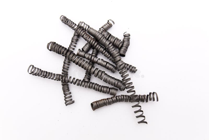 Closeup of the Metalic Spring Stock Photo - Image of spiral, wire: 61869374