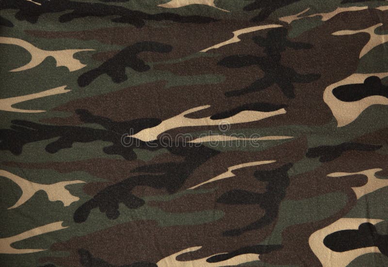 Closeup of Military Uniform Surface. Texture of Fabric, Close-up ...