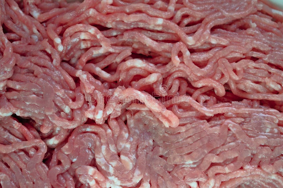 Minced Meat stock photo. Image of minced, white, ingredient - 117659214