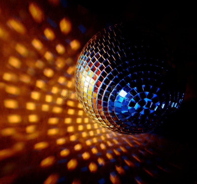 Closeup of a mirrorball stock photo. Image of celebration - 17510226