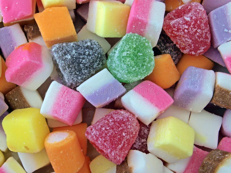 Closeup Of Mixed Sweets Stock Images - Image: 8825444