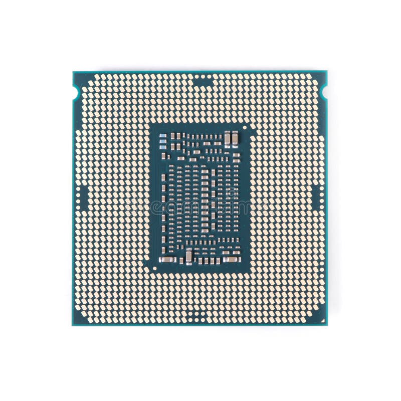 Closeup of modern CPU stock photo. Image of circuit - 179601220