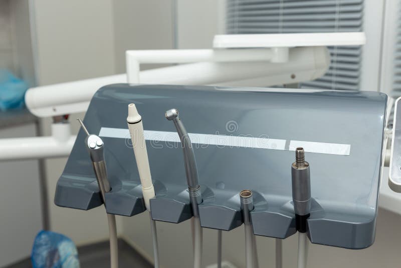 Closeup of a Modern Dentist Tools, Burnishers Stock Image - Image of ...