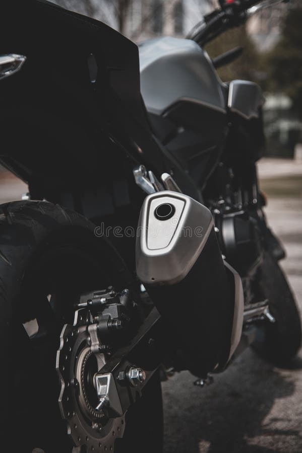 Modern motorcycle stock image. Image of vehicle, side - 273854111