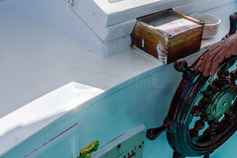 Captain`s Hand on Ship Throttle. Stock Photo - Image of person, pilot ...