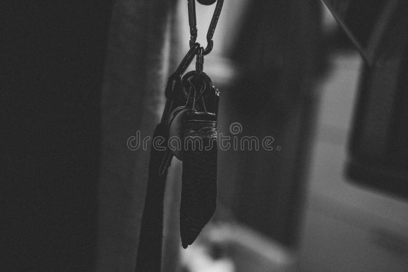 Closeup Monochrome Shot of Keys Stock Image - Image of graphic, keyword ...