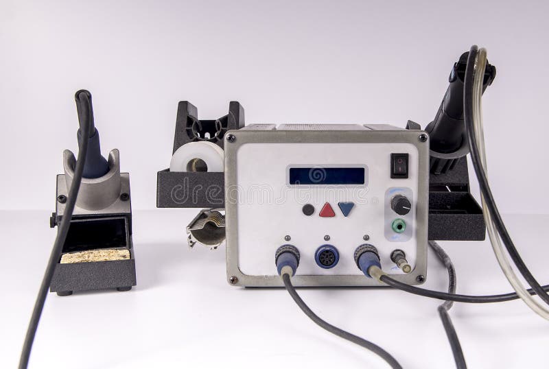 Multi Channel Soldering Rework System Stock Image - Image of ...