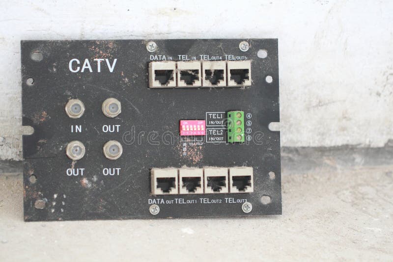 Multimedia circuit board stock image. Image of motherboard - 100390979