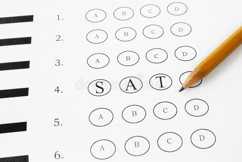SAT multiple choice stock image. Image of multiple, high - 102633215