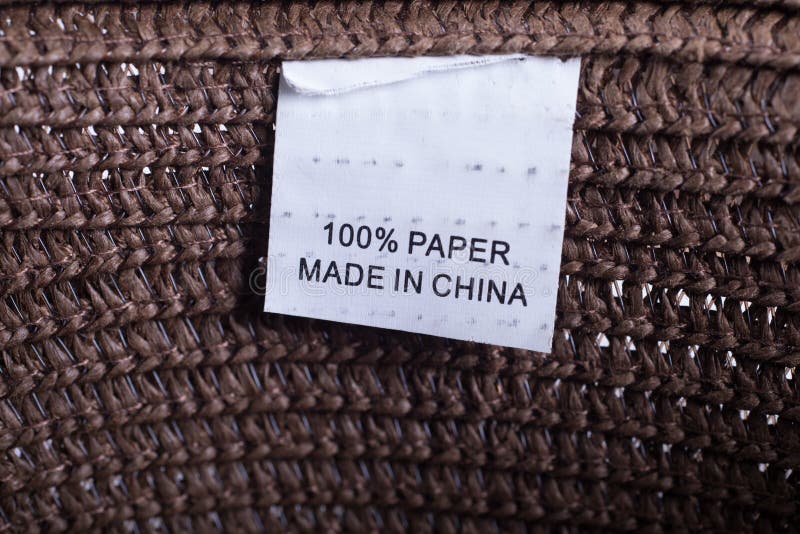 Closeup of Native Style Material Made of Paper Stock Image - Image of ...