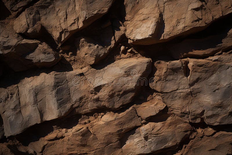 Closeup of Natural Stone Patterned Soil Texture Stock Illustration ...