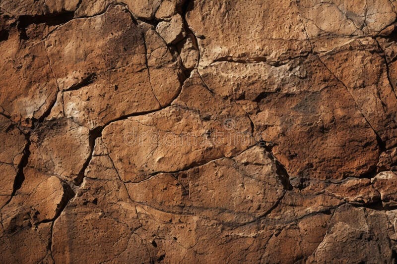 Closeup of Natural Stone Patterned Soil Texture Stock Illustration ...