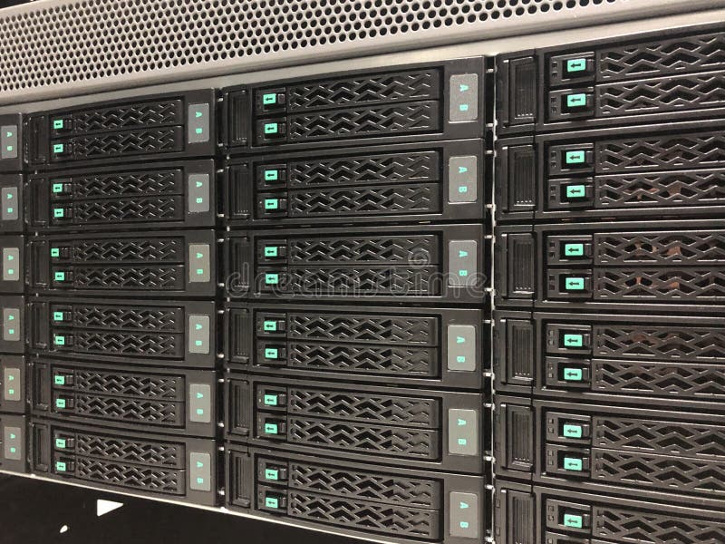 Closeup of a Network Interface Card for Computers on the Table Under ...