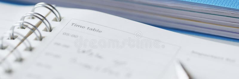 Closeup of Notebook with To Do List and Pen Stock Photo - Image of ...