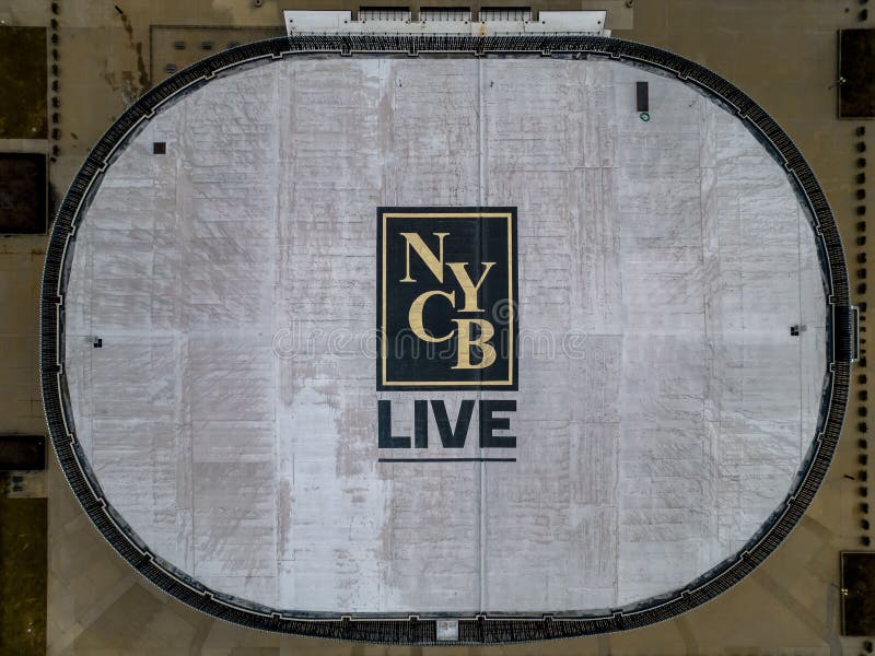 Closeup of NYCB Live logo editorial stock image. Image of sign - 272161689