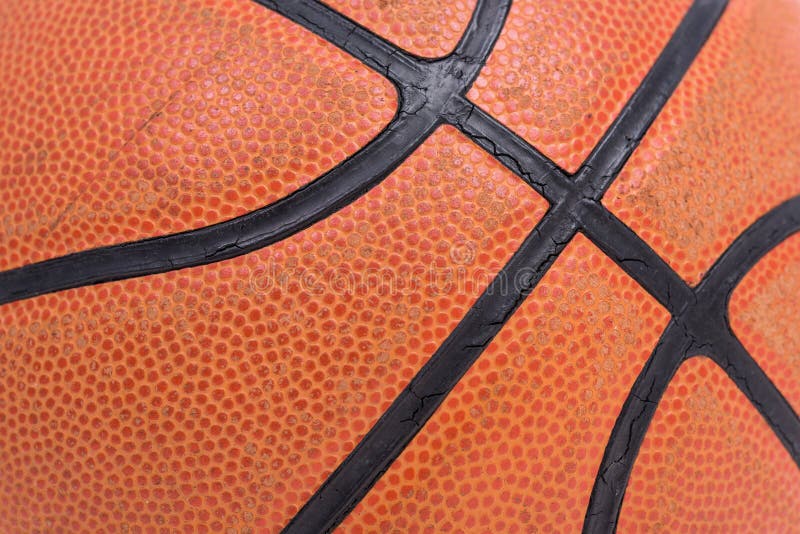 Closeup Old Basketball Basket Ball Stock Photo - Image of tournament ...