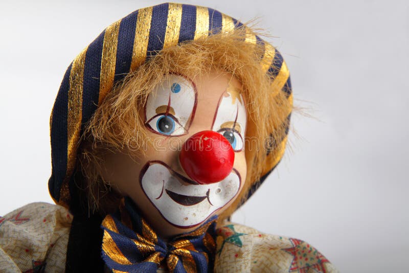 Sad Marionette Clown stock image. Image of frightful, chains - 8168487