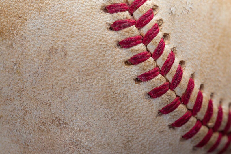 Baseball seams stock image. Image of closeup, ball, stitch - 4337129