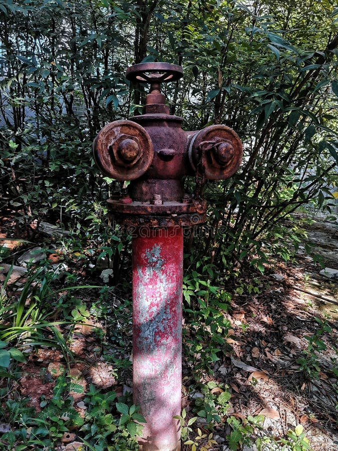 Rusty Fire Hydrant stock image. Image of extinguisher - 18551177