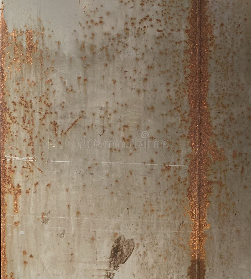 Closeup of Old Rusty Industrial Machine Surface with Peeling Coating ...