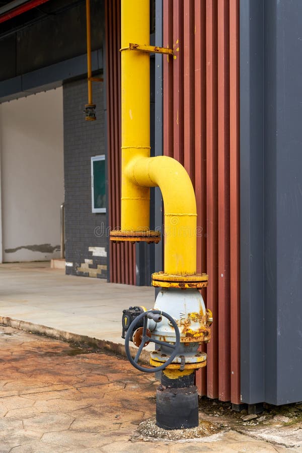Closeup of Old Rusty Water Valve Switch Stock Photo - Image of floor ...