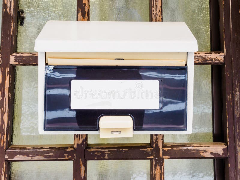 Vintage Japanese Metallic Mailbox Stock Photos - Free & Royalty-Free ...