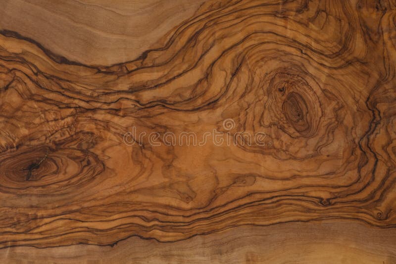 Closeup Olive Wood Texture with Oil Finish Stock Photo - Image of ...