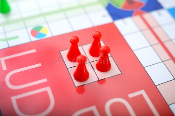 Closeup of one side ludo stock image. Image of closeup - 126772671