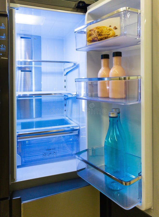 Refrigerater stock image. Image of opened, freezer, frig - 171891099