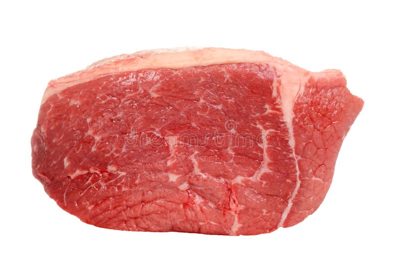 Raw Outside Round Beef Roast Stock Image - Image of juicy, roast: 66300037