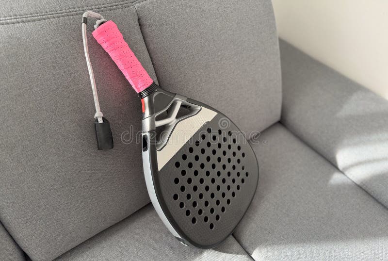 Closeup of a Paddle Ball Racket Stock Image - Image of competition ...