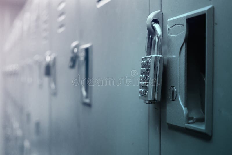 Closeup Padlock on Computer Keyboard for Concept Technology Data. Stock ...