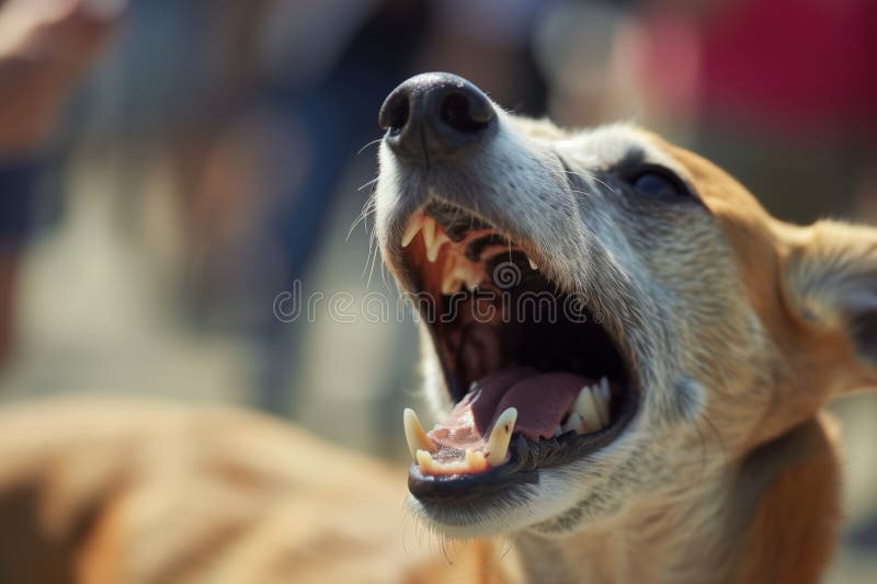 Closeup of Panting Dog after a Race Stock Photo - Image of exhausted ...
