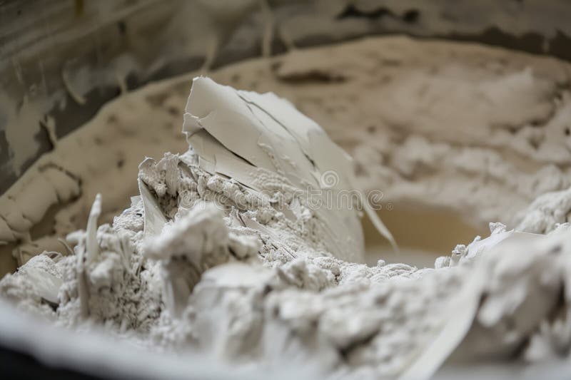 Closeup of Paper Pulp Being Mixed in Industrial Vat Stock Photo - Image ...