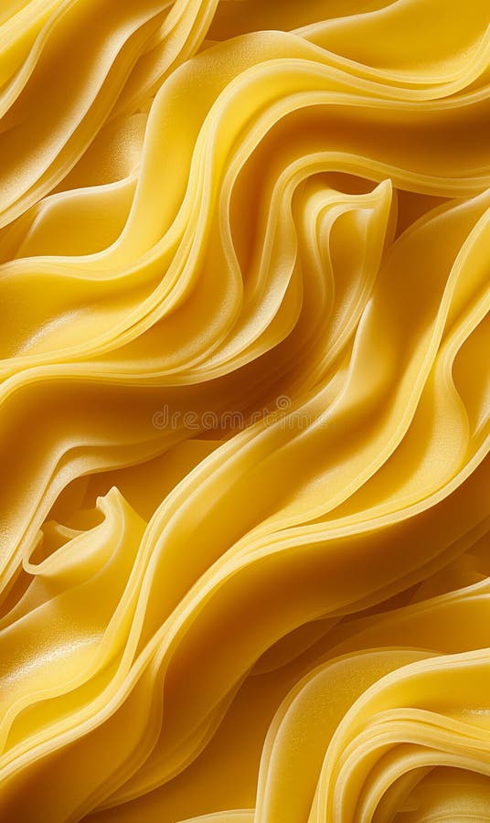 A Closeup of the Pasta Texture, Showcasing Its Smooth and Slightly ...