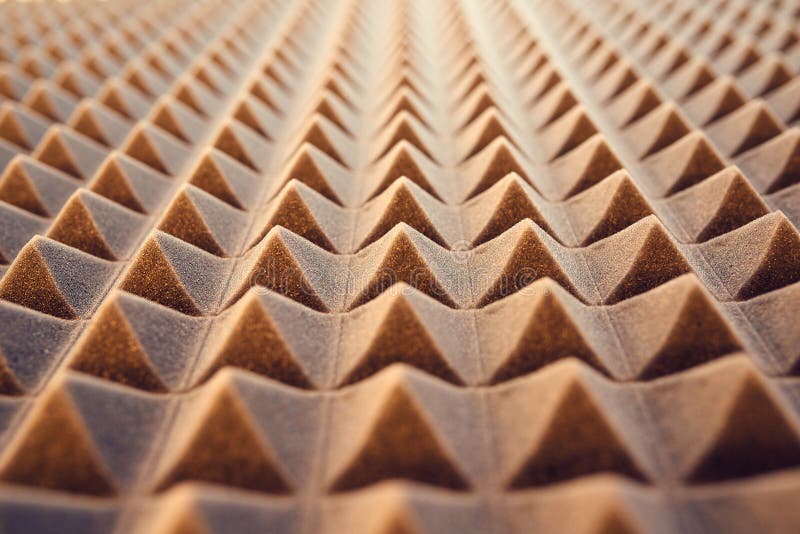 Acoustic Foam Panel Background Stock Photo - Image of absorber ...