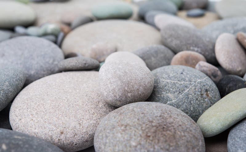 Closeup of Pebbles Background Stock Photo - Image of grey, backdrop ...