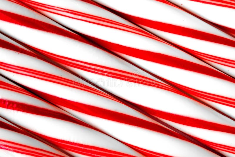 Closeup of Peppermint Candy Canes Side by Side. Stock Photo - Image of ...