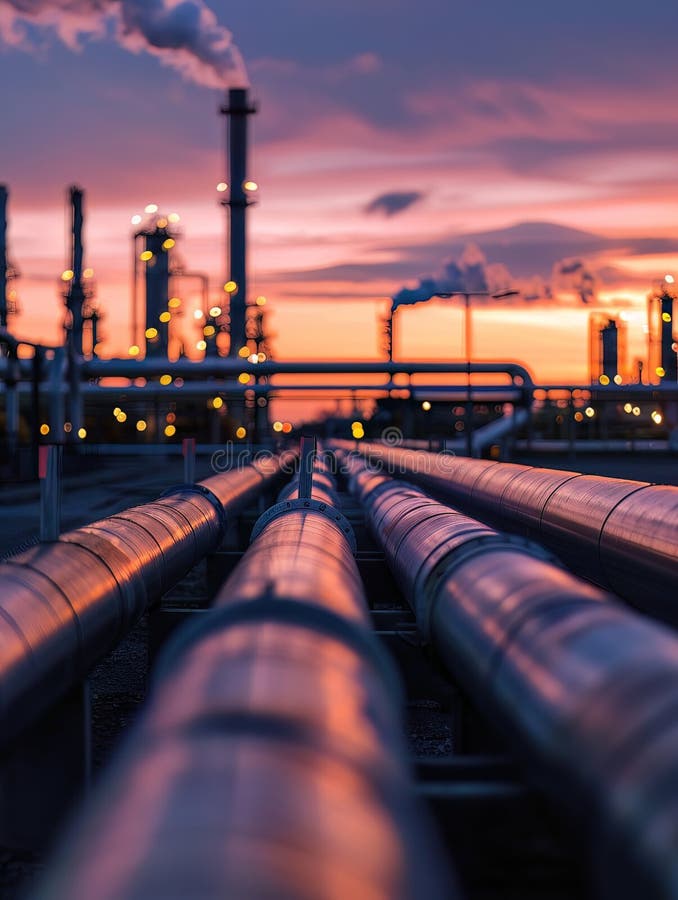 Pipeline Network with Valves and Pumps in a Sprawling Industrial ...